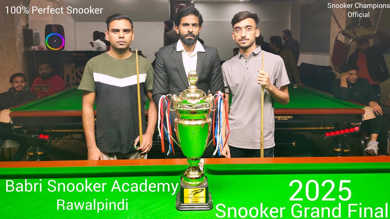 Snooker Grand Final 🏆| Ahsan Ramzan Vs Javaid Junior | Babri Snooker ...