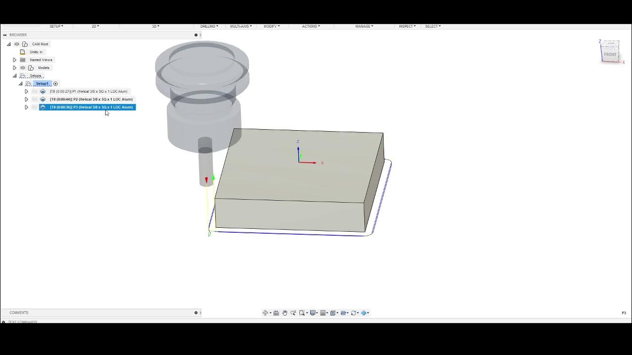 Haas G187 P valves in Fusion 360 - YouTube