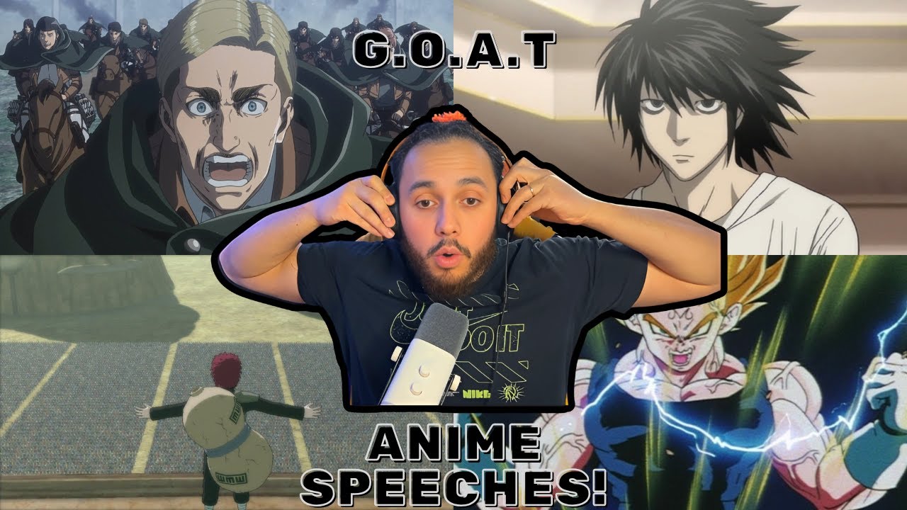 The Top 10 Greatest Anime Speeches of All Time - YouTube