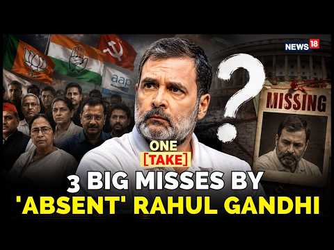 Rahul Gandhi Away, Rivals Move In: How Congress Lost The Narrative On 3 Big Issues | One Take