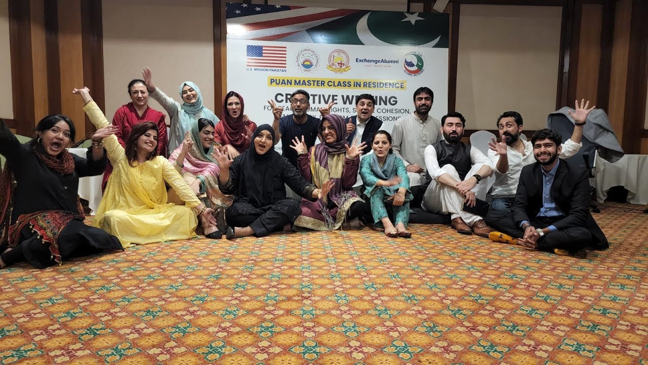 PUAN MasterClass (on) Creative Writing 2022, Karachi, Pakistan - YouTube