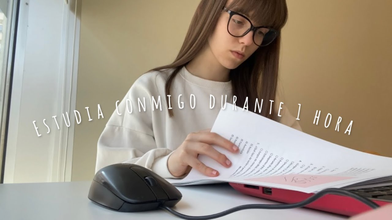 Study motivation!! || Estudia conmigo (1 hora, sin descansos) - YouTube