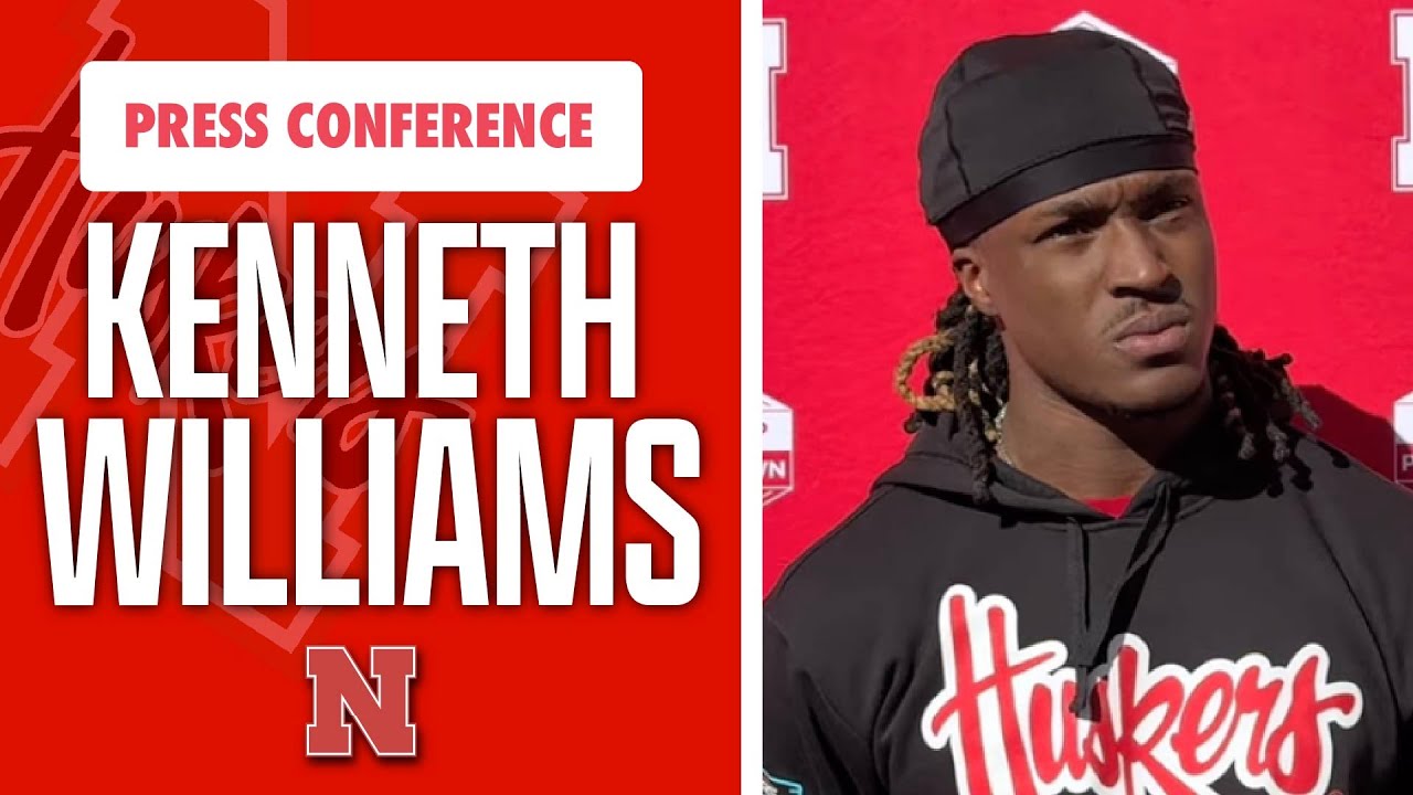 Nebraska football RB Kenneth Williams speaks after Las Vegas Bowl ...
