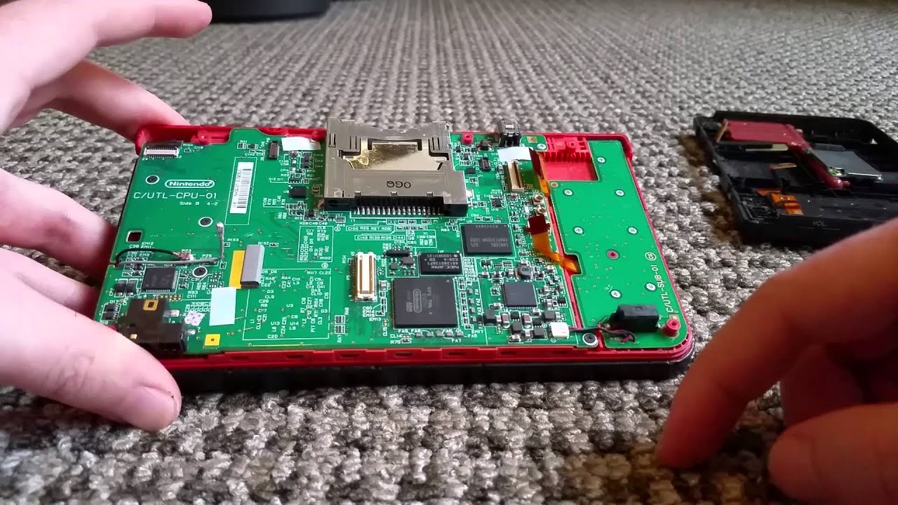Nintendo DSi XL Touch Screen Replacement/Repair - YouTube