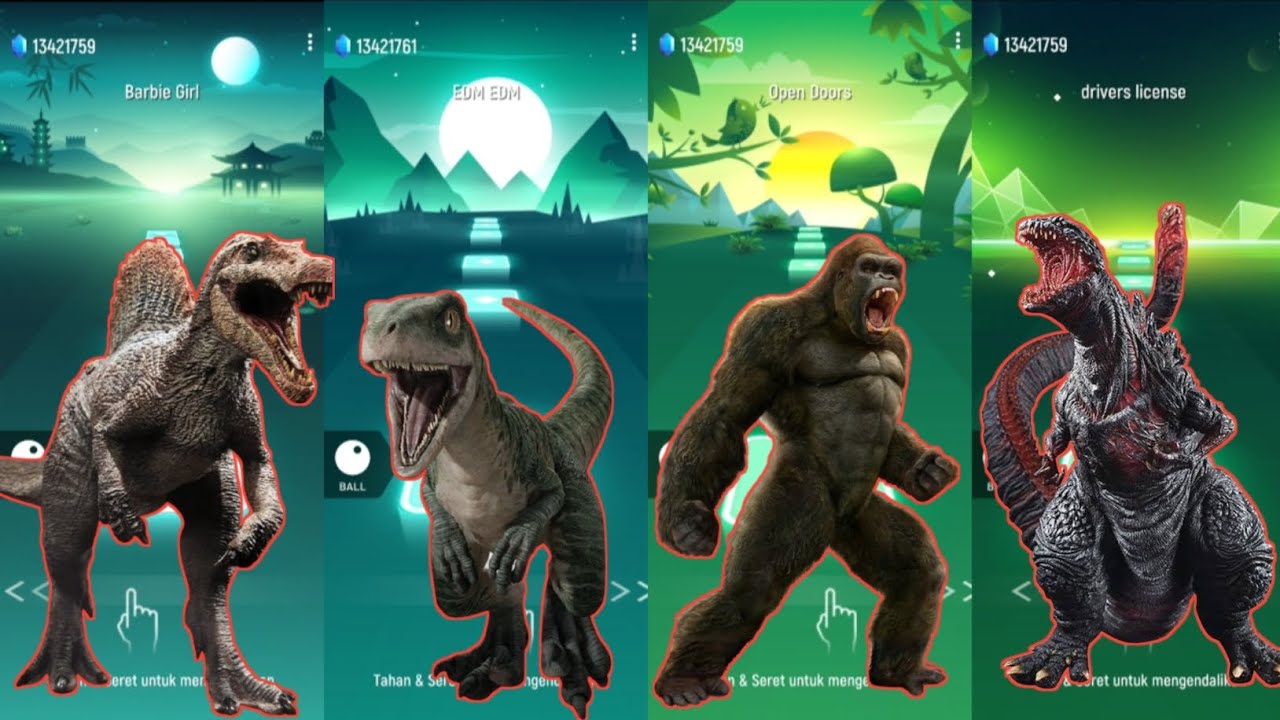 Spinosaurus 🆚️ Jurrasic World 🆚️ King-Kong 🆚️ Shin Godzilla ⭐️LestSee⭐️ ...