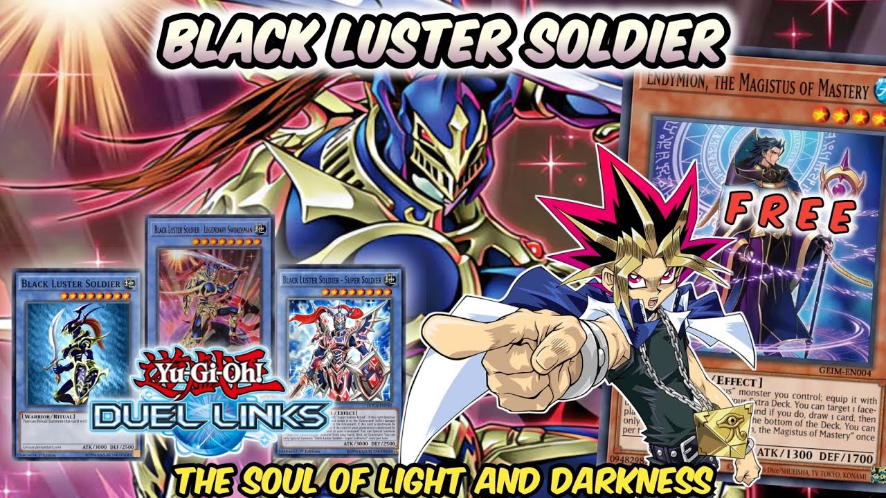 [BLS] BLACK LUSTER SOLDIER Deck | w/ Free Magistus For Support | Yu-Gi ...