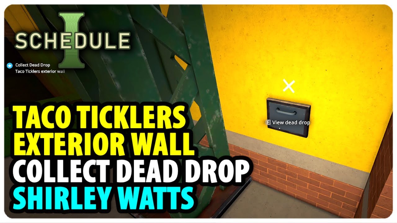 Collect Dead Drop - Taco Ticklers exterior wall | Shirley Watts ...