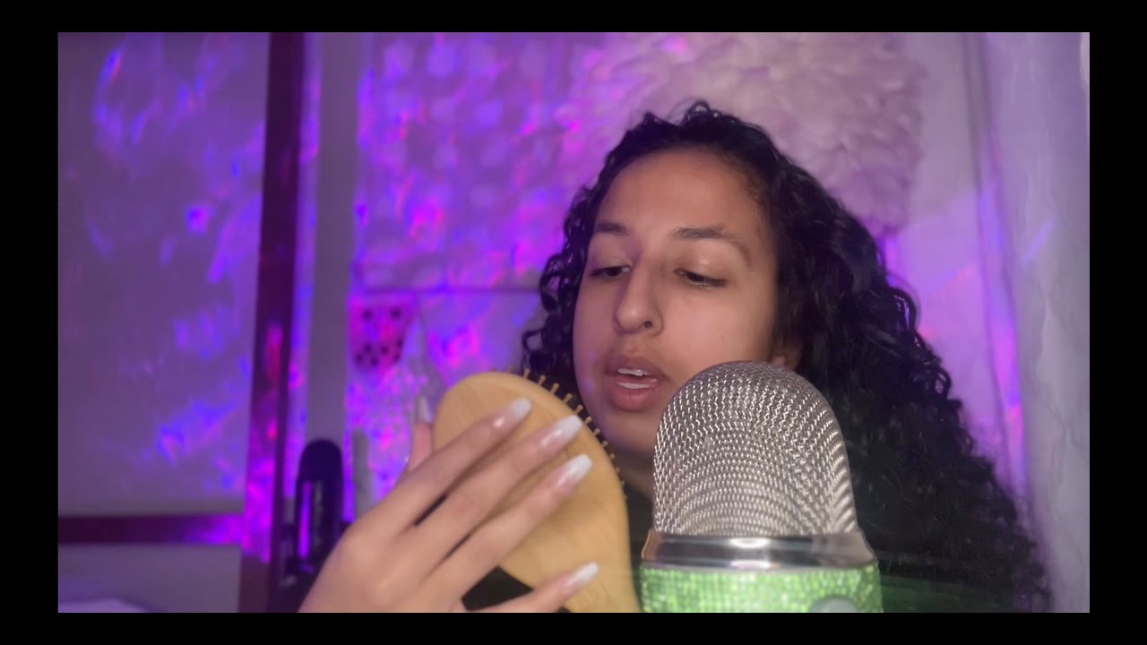 ASMR| Brushing your Hair (Slow & Fast Movements) 💤 #asmr # ...