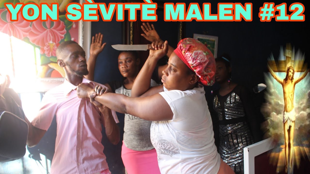 YON SÈVITÈ MALEN #12 / mayy bontinwa met Daniela deyò nan kay la ...