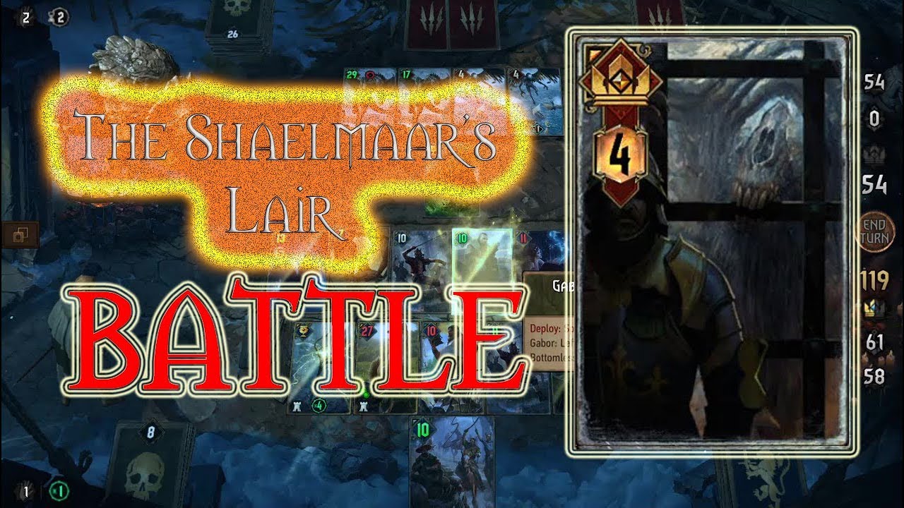 Thronebreaker The Witcher Tales The Shaelmaar's Lair Battle - YouTube