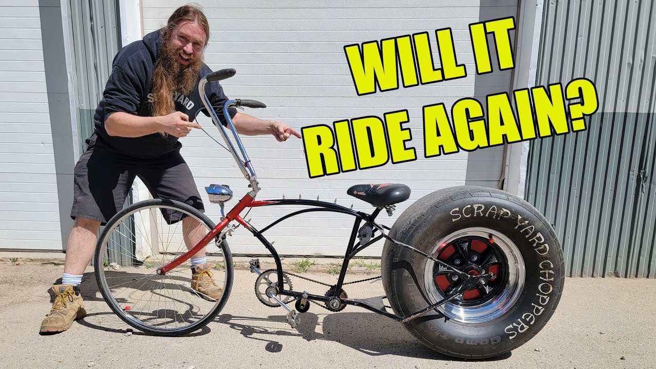 Trying to fix my Crazy Freak Bicycle - YouTube