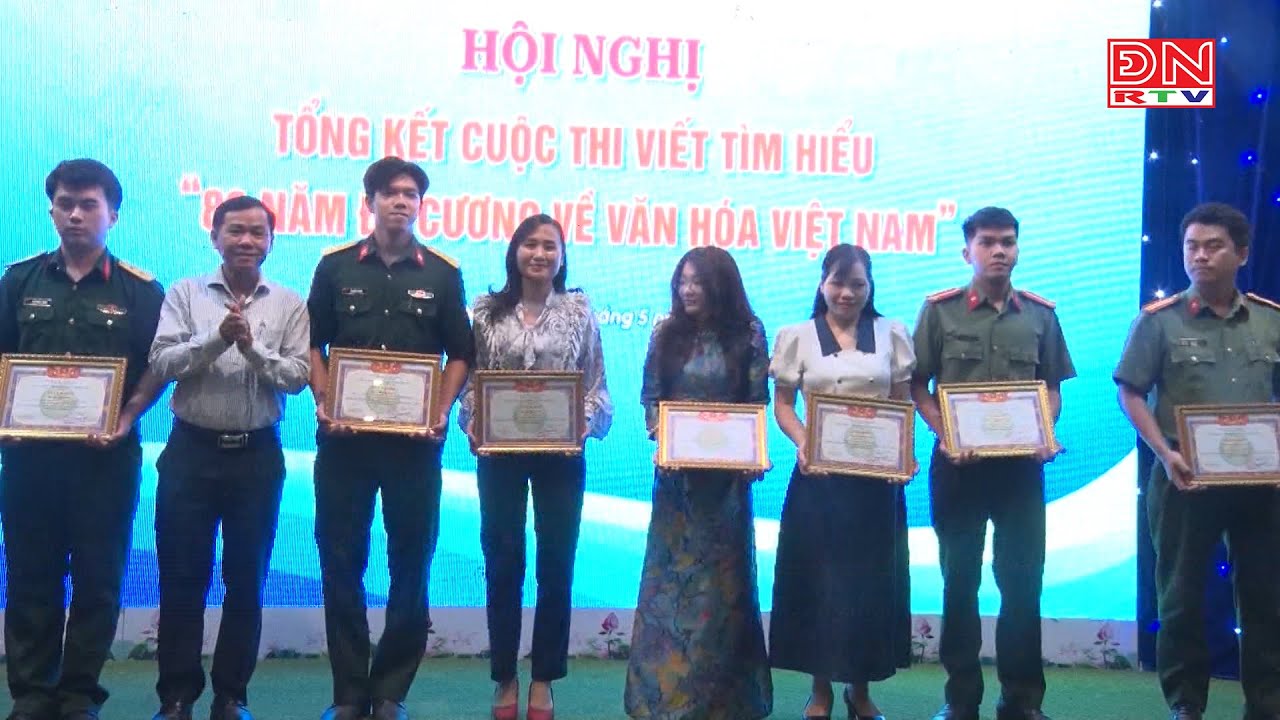 Trao 20 giải Cuộc thi viết tìm hiểu 80 năm Đề cương về văn hóa Việt Nam ...