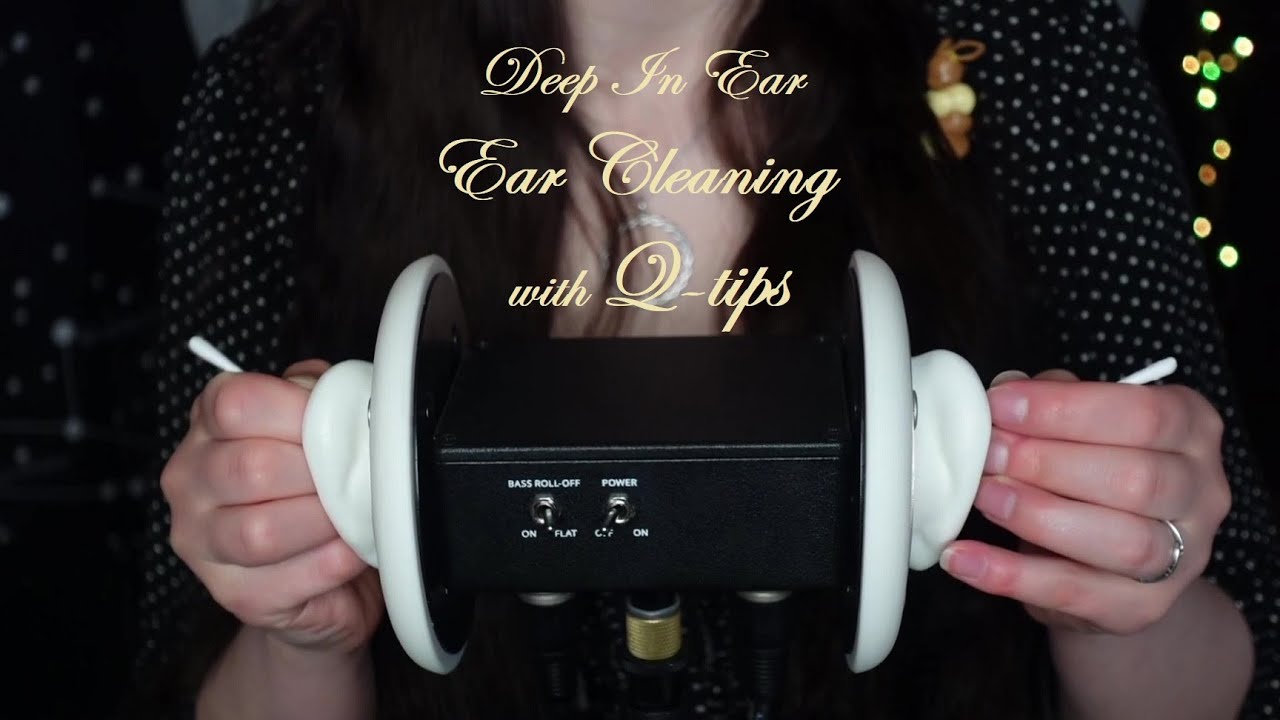 Deep Brain Melting Ear Cleaning With Q Tips Intense And Relaxing