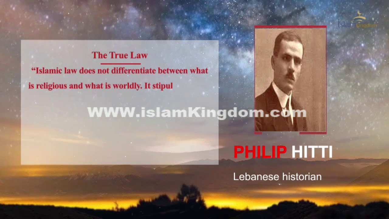 The True Law - Philip Hitti - YouTube