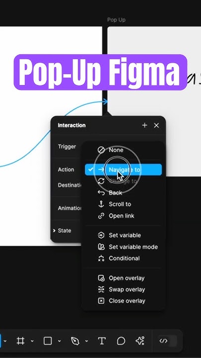 Comment faire un Pop-UP sur figma ? - YouTube