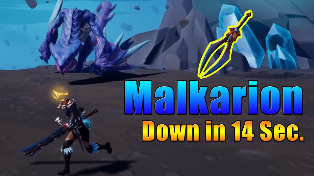Hunt Malkarion in 14sec. ด้วยดาบน้องตั๊กแตน| Sword Gameplay | # ...