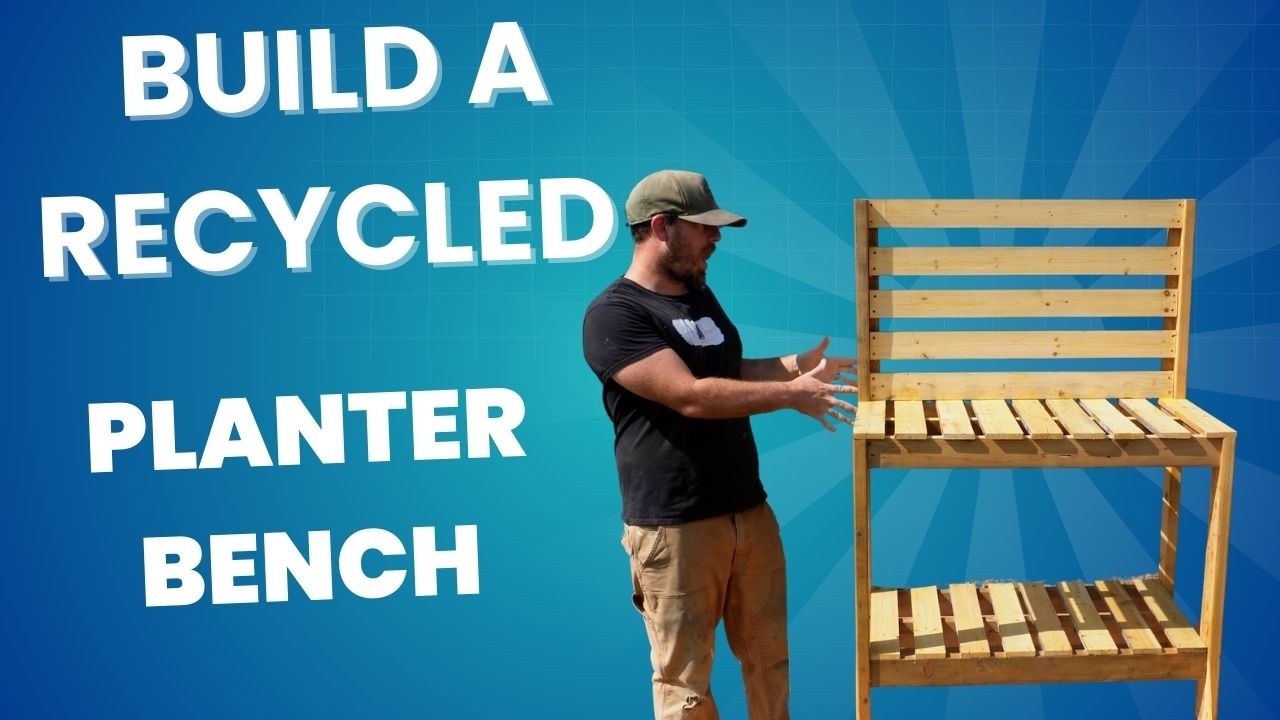 DIY Potting Bench from Recycled 2x4s Because Plants Deserve Furniture ...