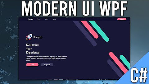 Wpf design - YouTube