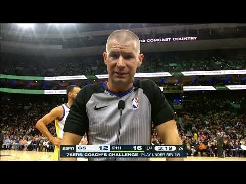 Stephen Curry can't believe that his 3-point foul was overturned #nba - YouTube