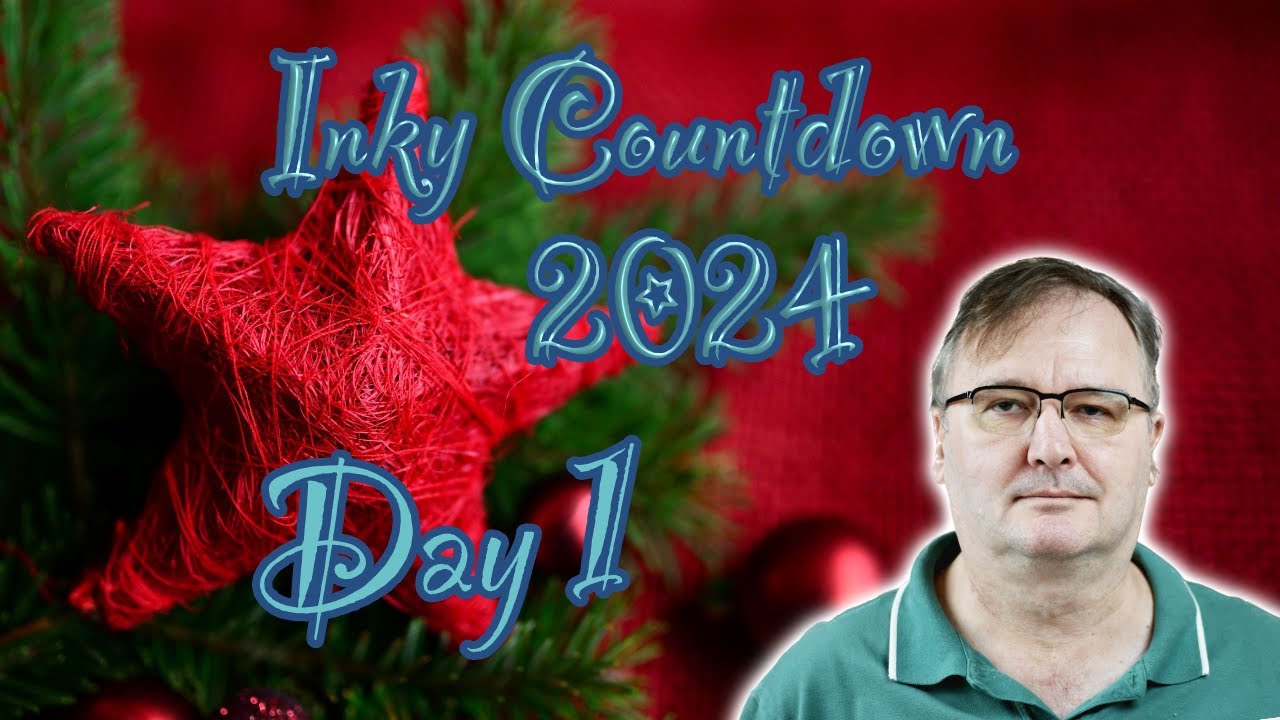 My Inky Countdown - Diamine Inkvent and Colorverse Colorvent - Day 1 ...