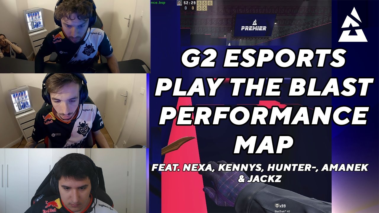 KennyS, Nexa, Hunter, Jackz & Amanek from @G2esports try out the BLAST ...