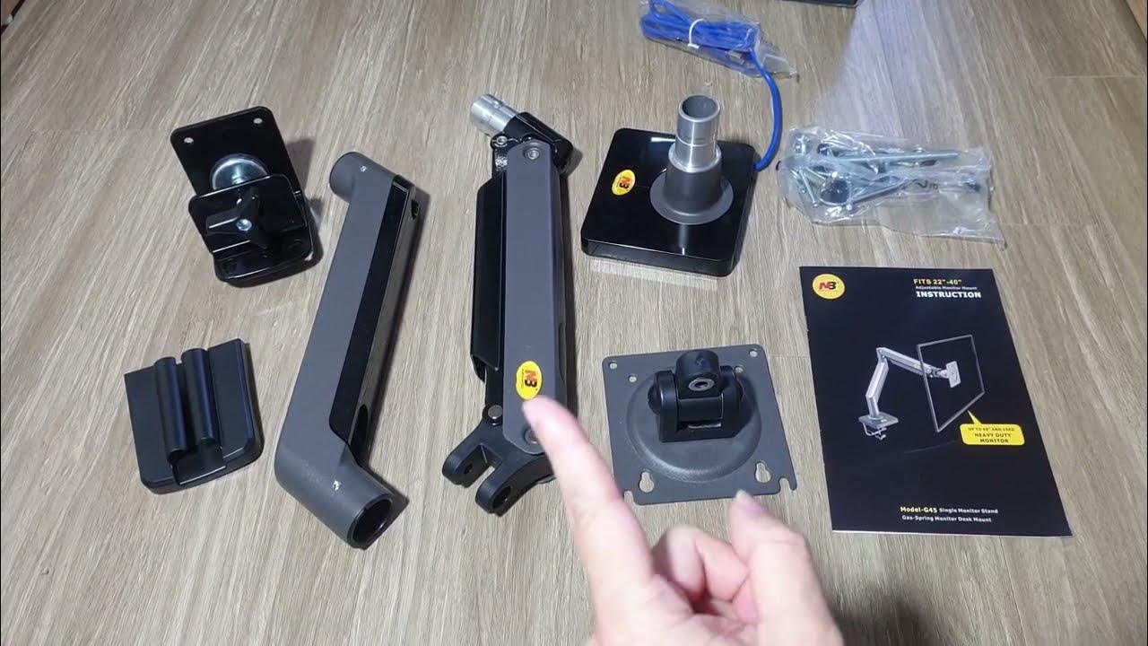 Mở hộp tay Arm màn hình North Bayou G45. Có khác gì so với G40 ? | Phạm Tuấn Anh - YouTube