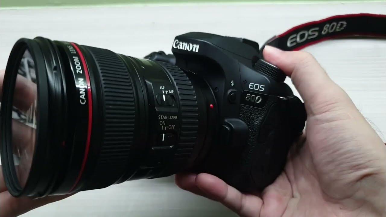 Canon EOS 80D Shutter Sounds - YouTube