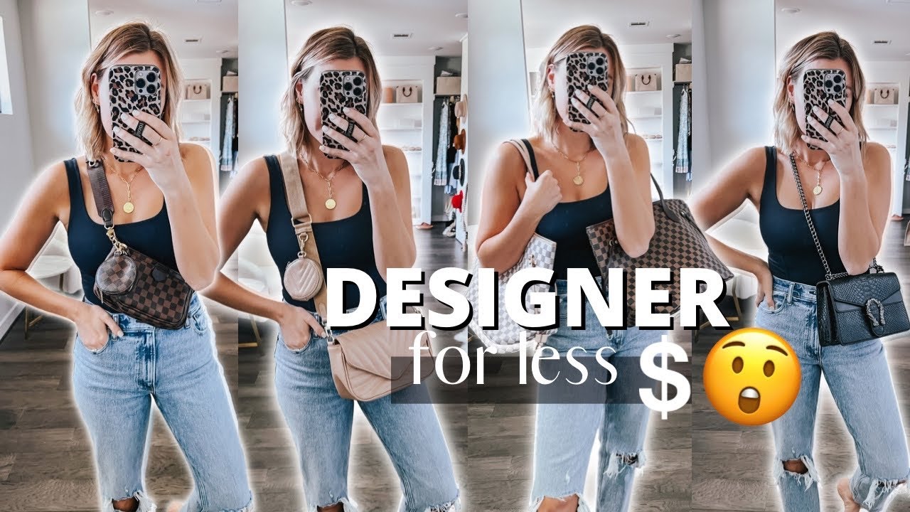 Designer Handbag Lookalike Review! Designer Look for Less! - YouTube