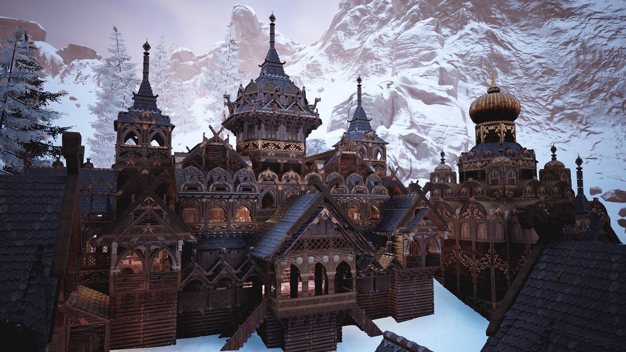 Conan Exiles - Hyperborean Manor - YouTube