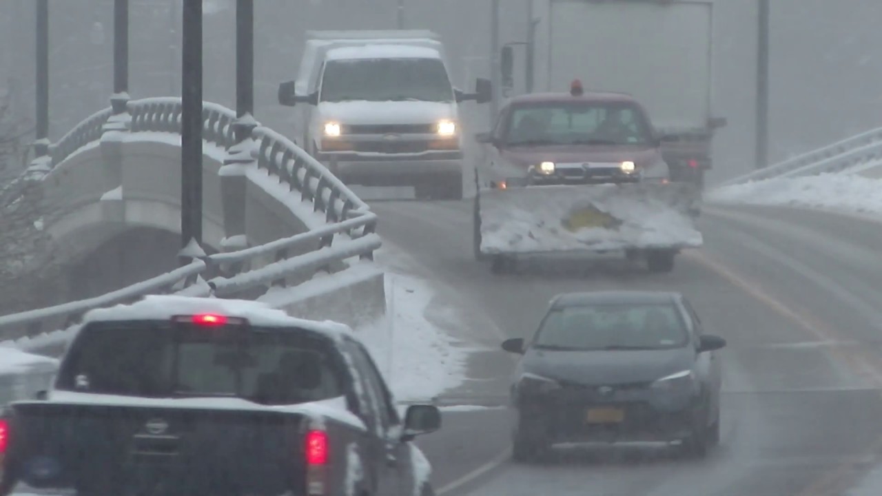 Jamestown Residents Cleanup Following Overnight Snowstorm, Record Cold ...