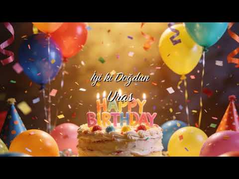 🎉 İyi ki Doğdun Uras! 🎂 Pop Doğum Günü Şarkısı 🎵