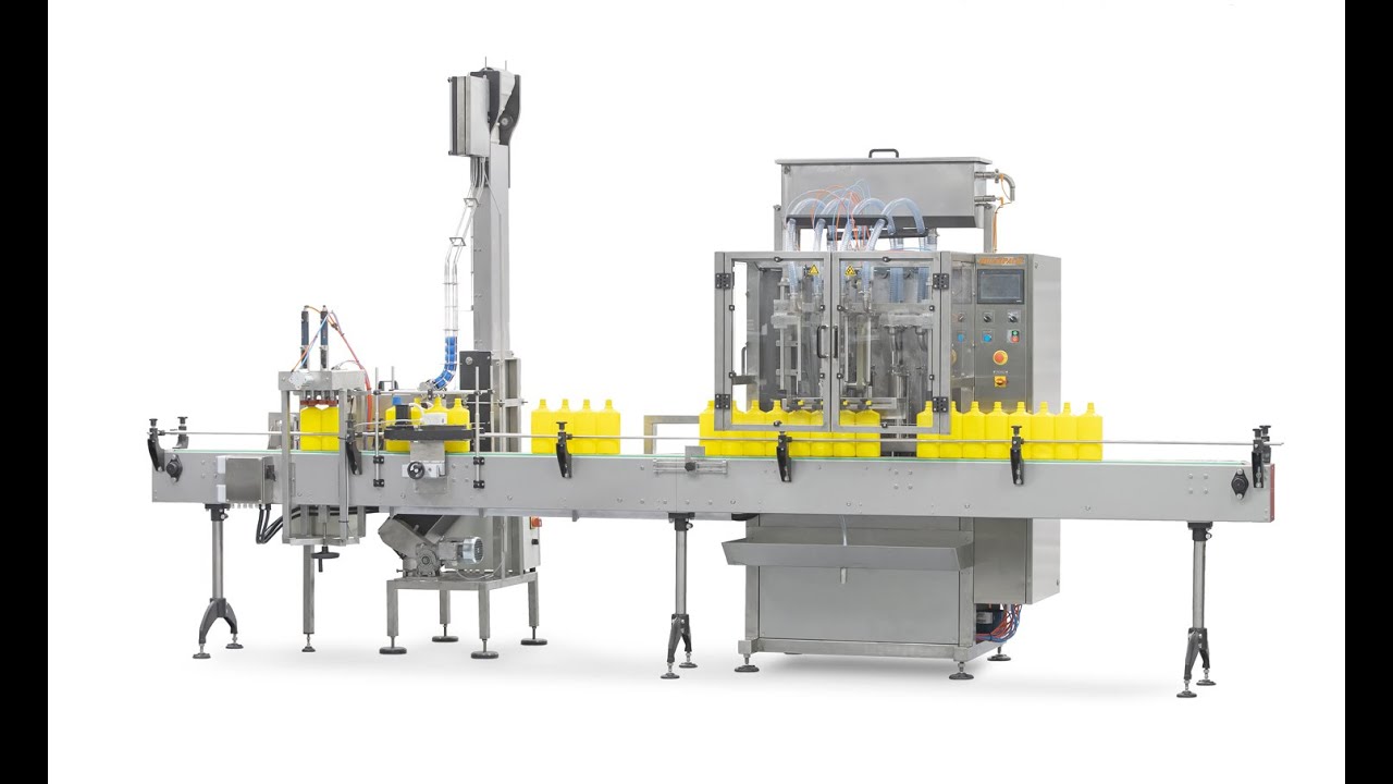 Folyadéktöltő gépek - Multipack Kft - YouTube