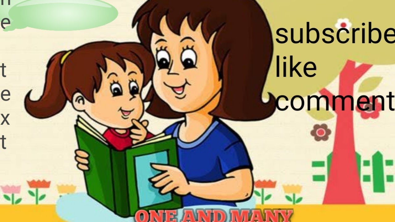 One and many#singular plurals#learn with fun# one and many concept for ...