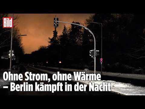 KALT UND DUNKEL: Berliner flüchten in Notunterkünfte – Hilfe vom Roten Kreuz
