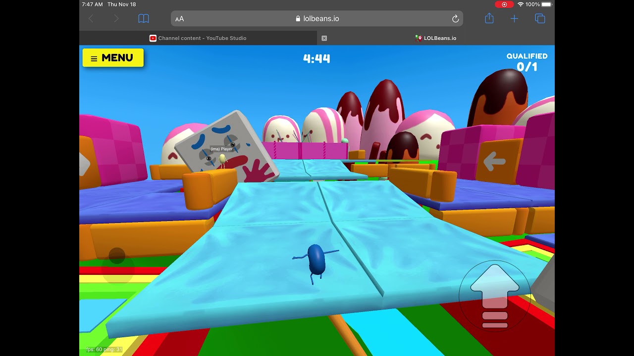 Playing rip off fall guys - YouTube