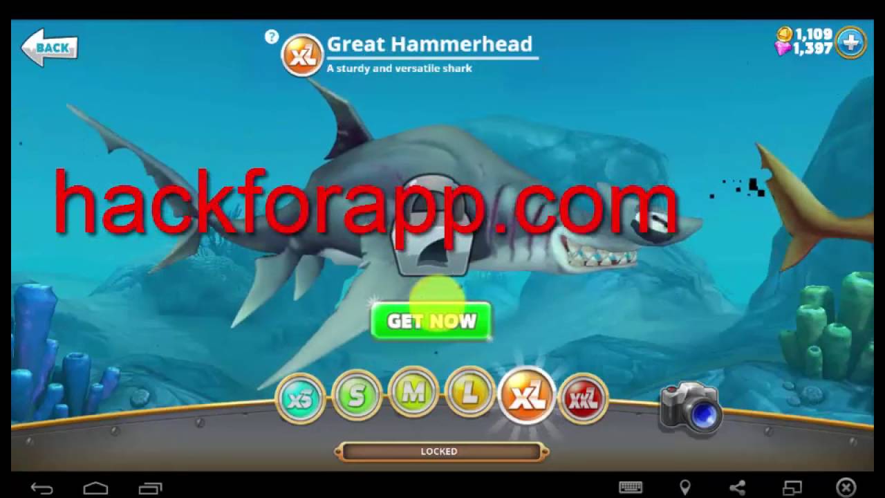 Hungry Shark World Hack - a lot of Gems (Android iOS) Cheats - YouTube