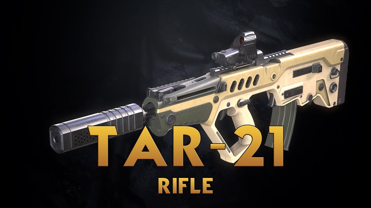 TAR21 Assault Rifle POV - YouTube