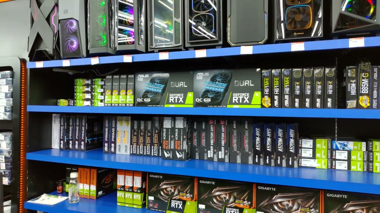 The PacMan Store has plenty of GPUs in Stock! - YouTube