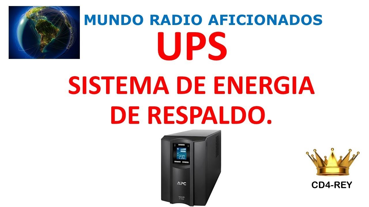 UPS, SISTEMA DE ENERGIA DE RESPALDO. - YouTube