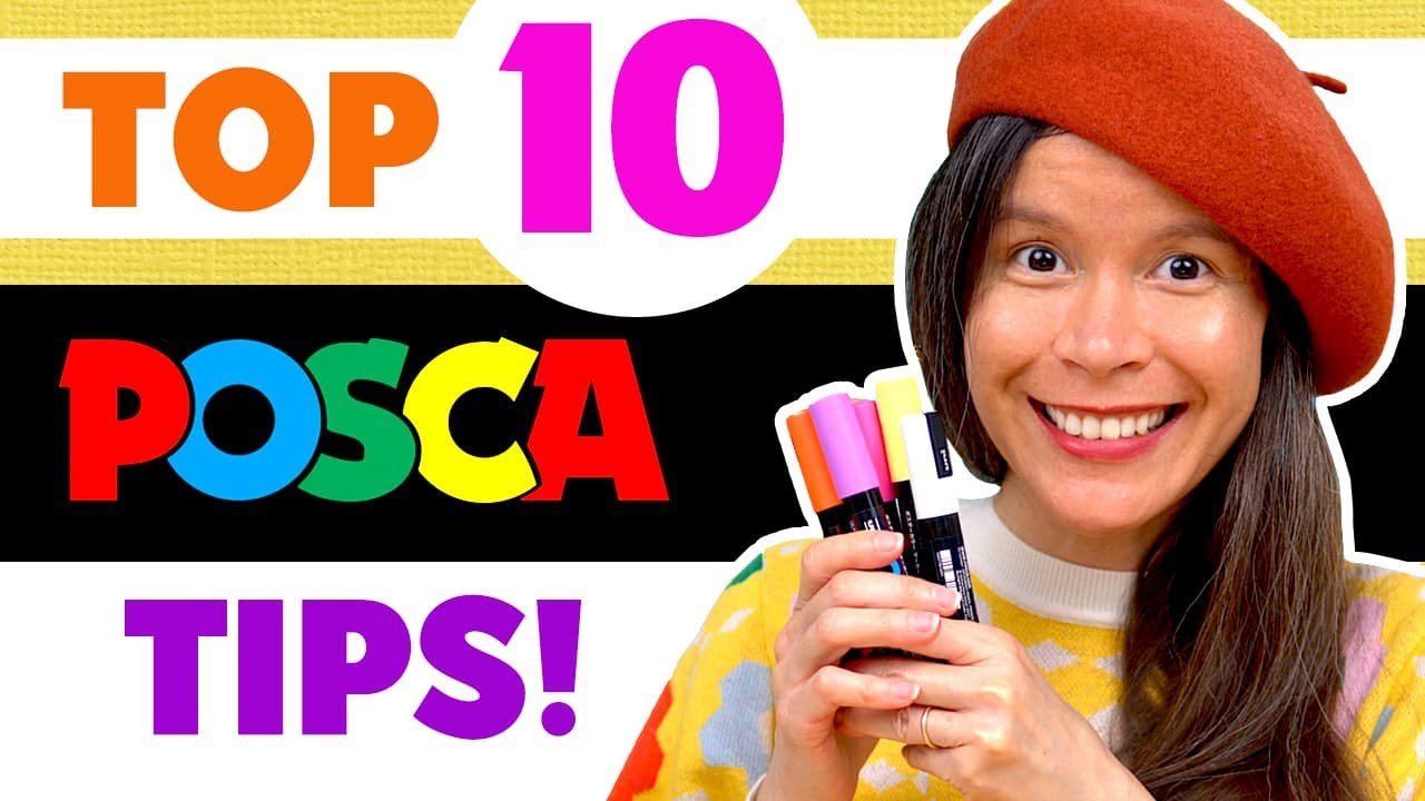 How to Use Posca Markers: Top 10 Tips + Techniques - YouTube