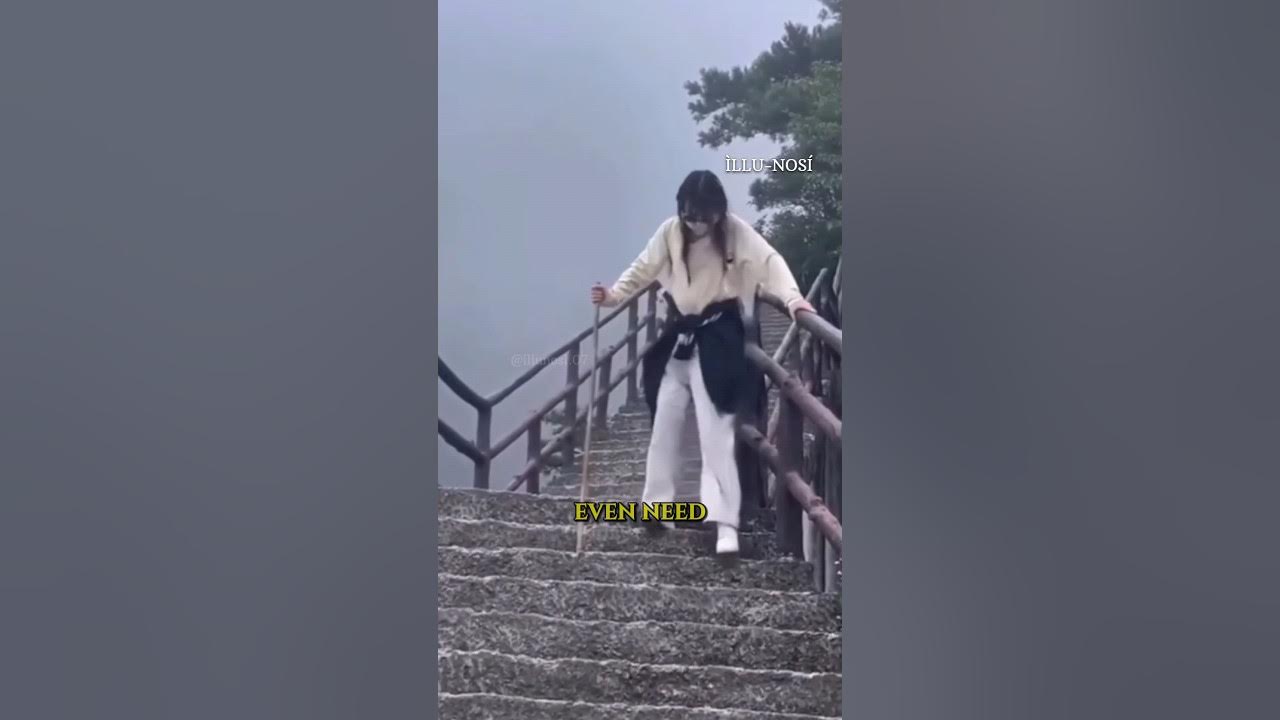 Mount Tai in China The stairs to the top consist of 6,600 steps. - YouTube