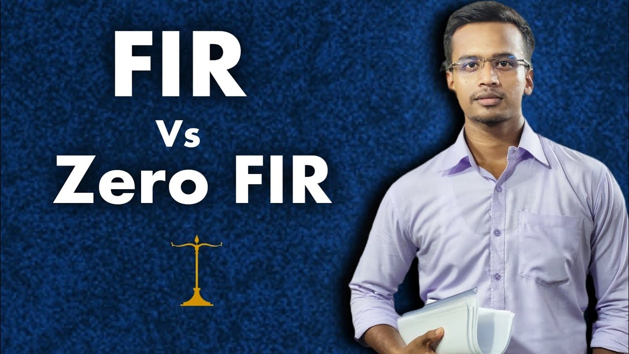 FIR Vs Zero FIR 👨‍⚖️ Law With Bivas - YouTube