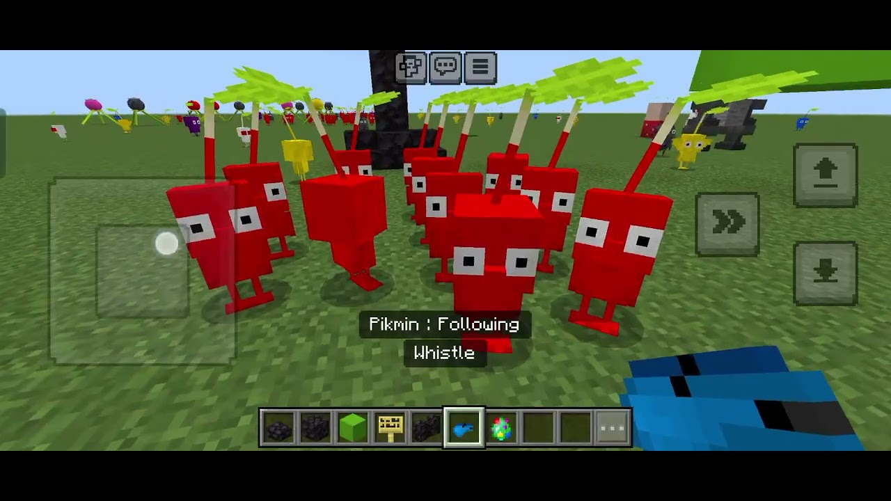 building baldy long legs in Minecraft (Pikmin) - YouTube