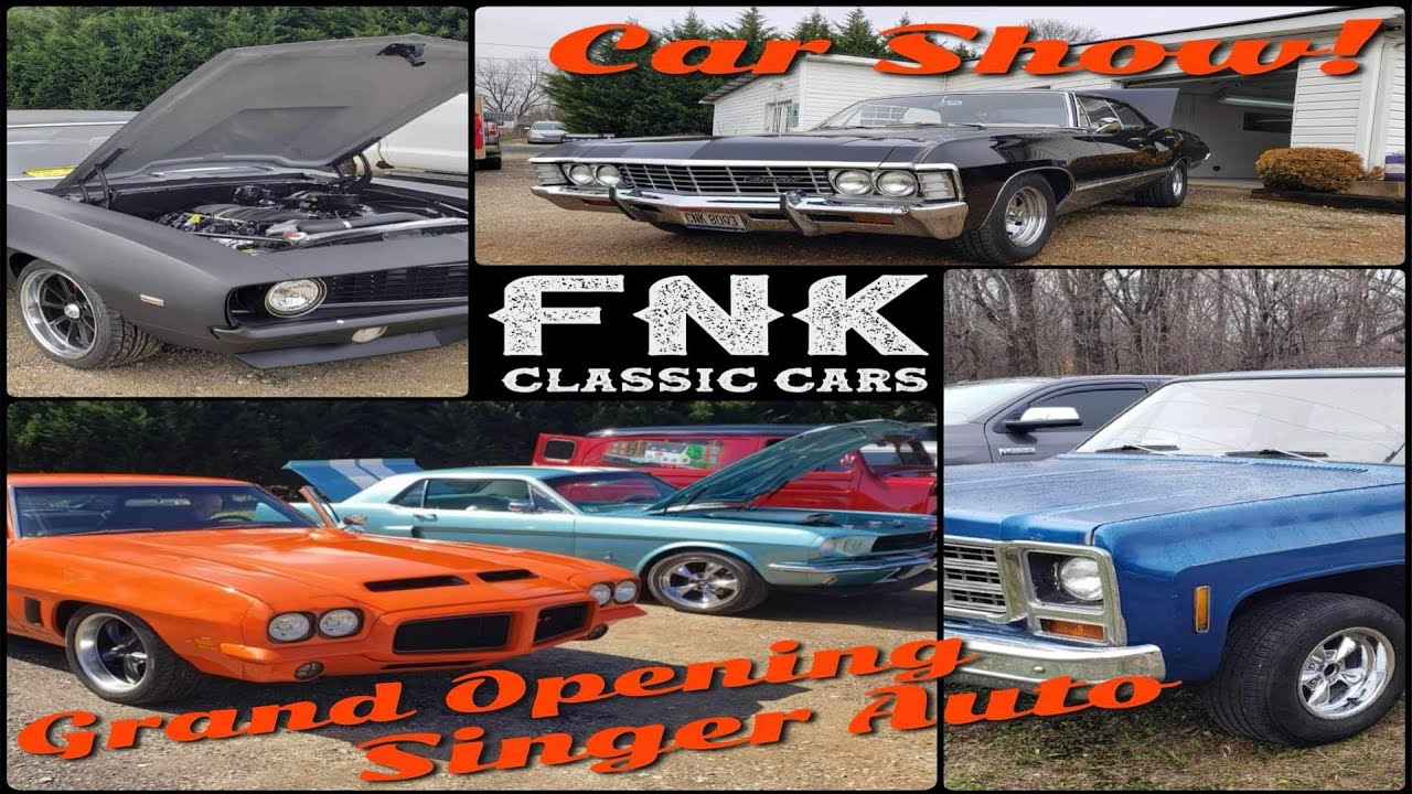 FNK Visits Singer Auto - Grand Opening, Classic Car Show & Doughnuts! 😉 ...