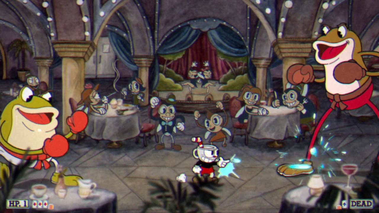 [Cuphead] These Frogs Man... Ribby And Croaks "Clip Joint Calamity ...