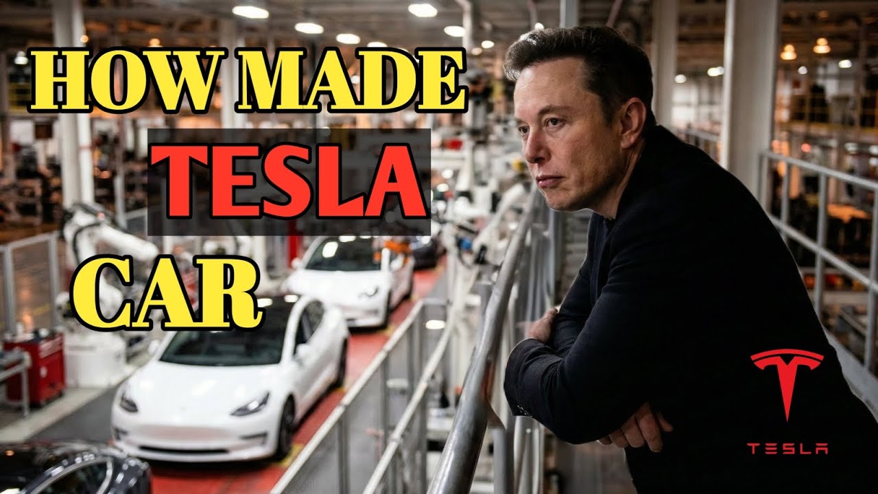 How Tesla Cars Are Built: Inside the Gigafactory @tesla #factory - YouTube