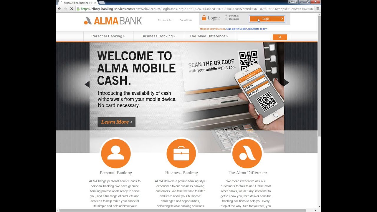 Alma Bank - YouTube