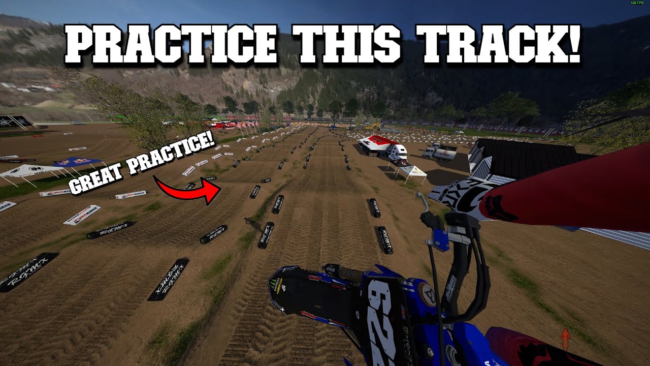 MY FAVORITE PRACTICE TRACK IN MX BIKES! - YouTube