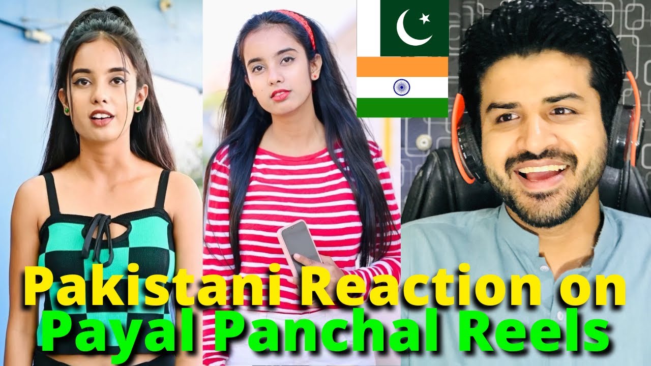 Pakistani React on Payal Panchal Latest Instagram Reels Funny Video ...