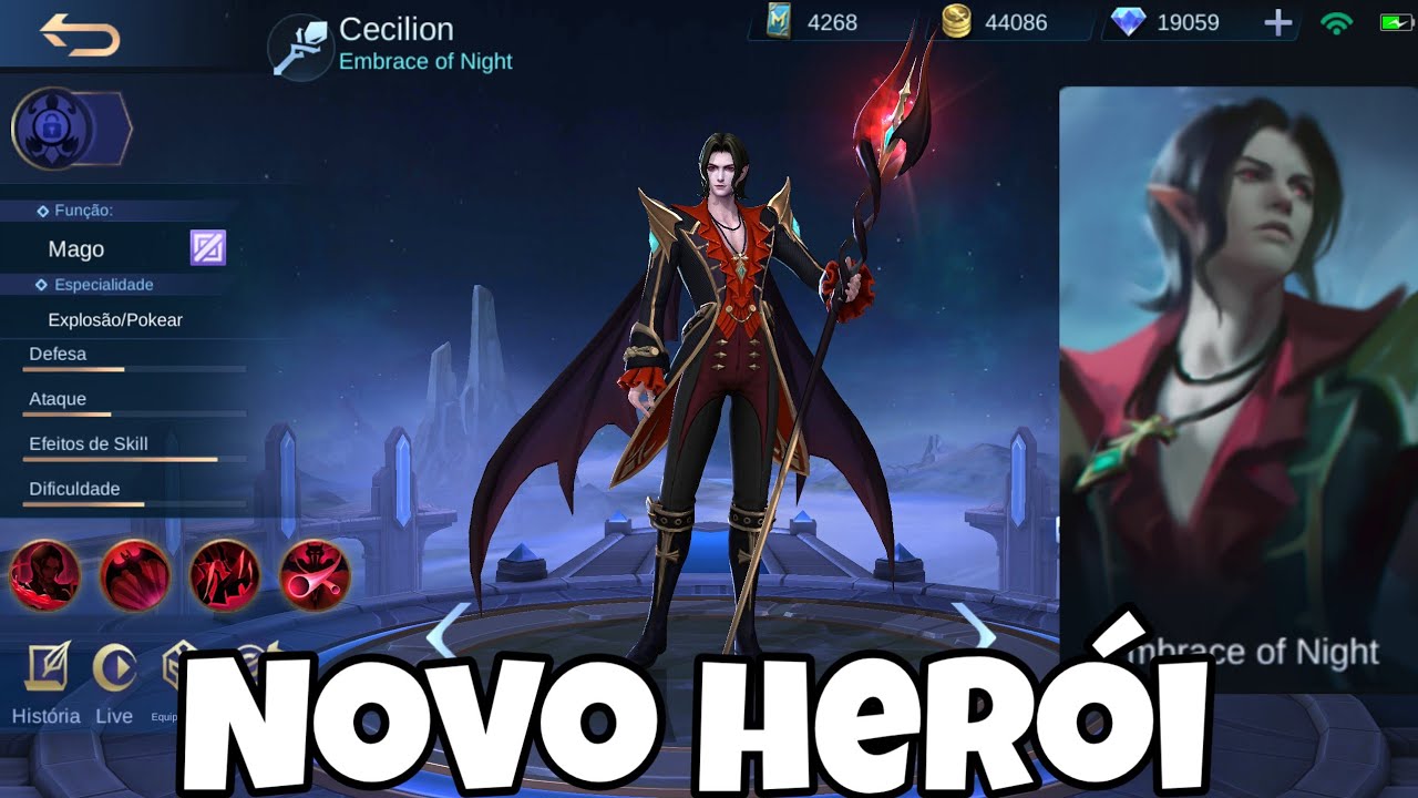 CECILION PRIMEIRAS IMPRESSÕES | MOBILE LEGENDS - YouTube